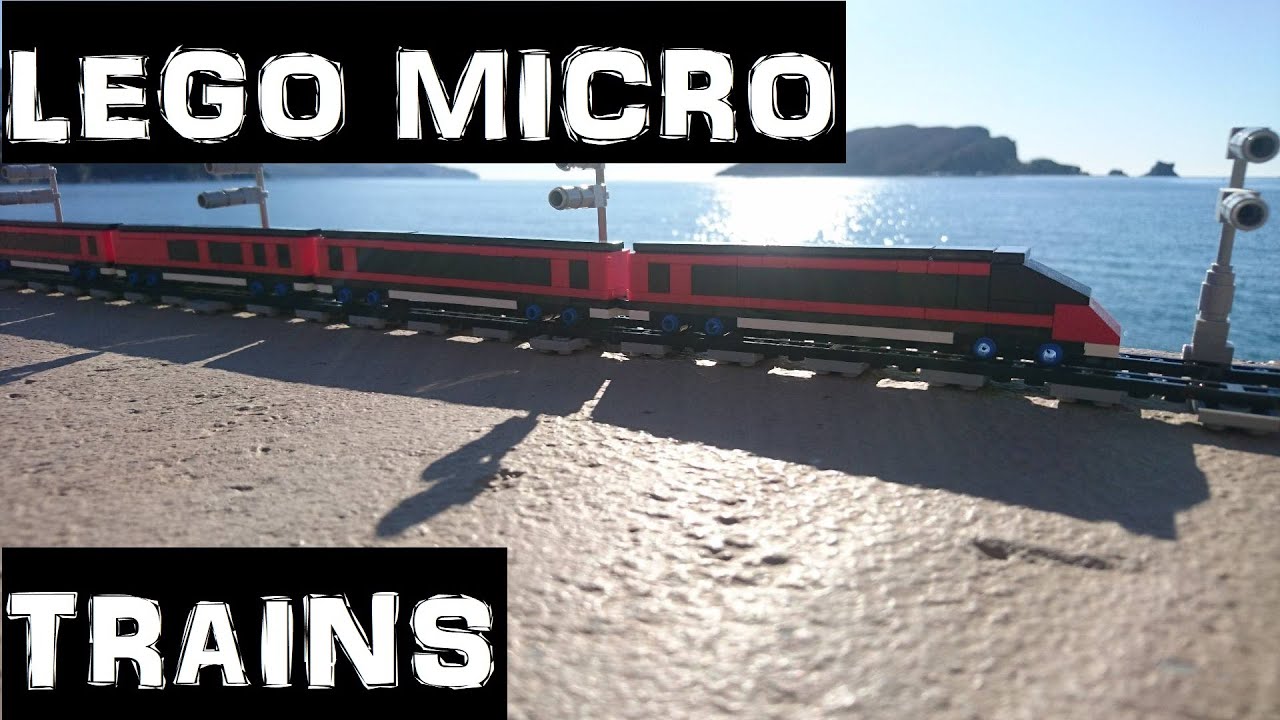 LEGO Micro Trains - Railjet by the sea! - YouTube