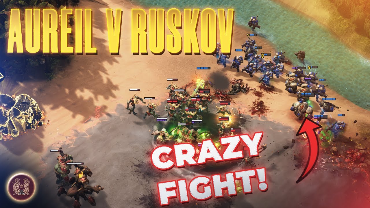 Exo Medtech parade push! | Aureil v Ruskov Bo3 (Stormgate) - YouTube