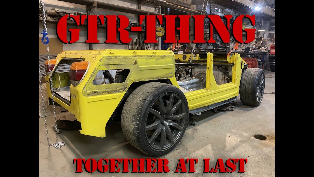 Part 4. The GTR and Thing become one #GTRswap #fastthing - YouTube