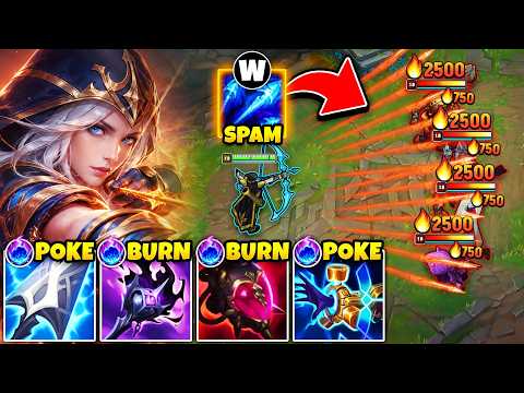The #1 Most ANNOYING build in League of Legends... (SPAM BURNING ARROWS)