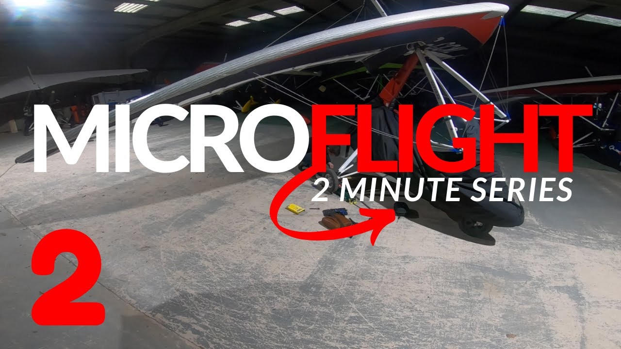 MICROFLIGHT 2 - Changing an inner-tube on a microlight - YouTube