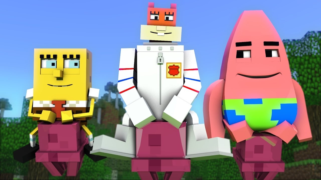 Spongebob minecraft