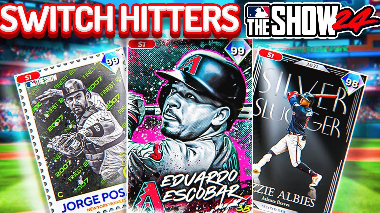 The BEST All Switch Hitter Team in MLB THE SHOW 24... - YouTube