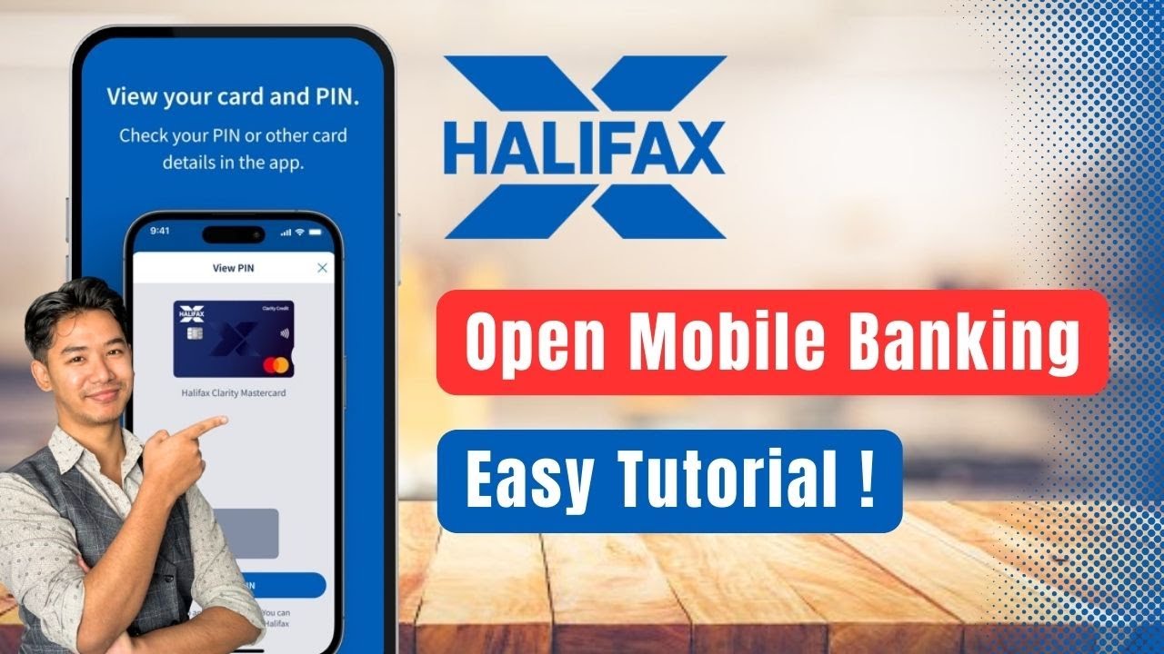 How to Open Halifax Mobile Banking - YouTube