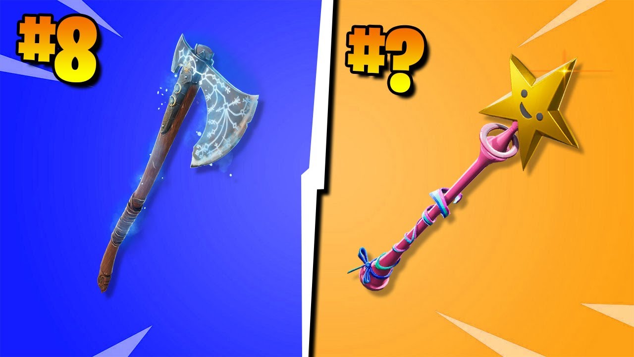 Top 10 TRYHARD Pickaxes in Chapter 2 Season 7! (Sweaty Pickaxes) - YouTube