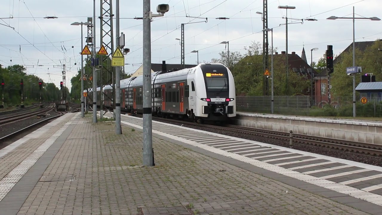 RRX Rhein Ruhr Express - cooler Sound beim Beschleunigen. Zug Bahn ...