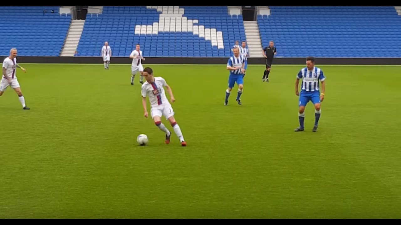 Miranda goes to her first ever football match - YouTube