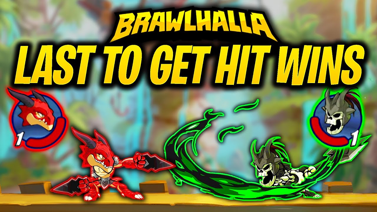 Last To Get Hit In Brawlhalla Wins! - YouTube