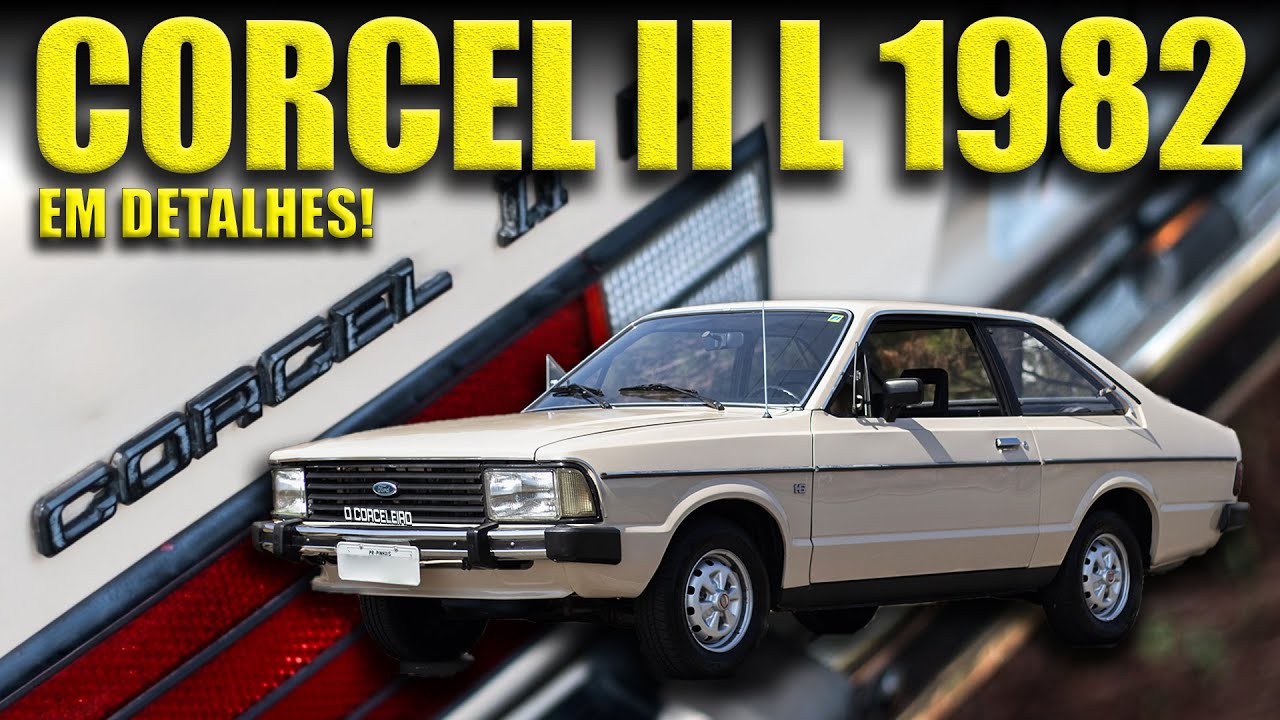 Ford Corcel II L 1982: um belíssimo exemplo do modelo LUXO! CARRO À ...