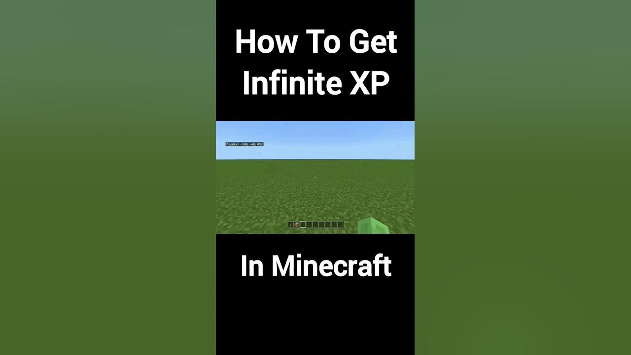 How to Get Infinite XP in Minecraft | Command Block Tutorial #minecraft - YouTube