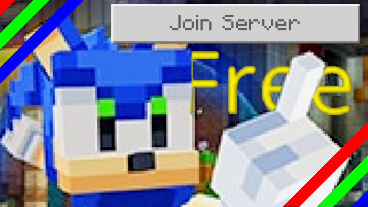 Play MINECRAFT SONIC FOR FREE in this MINECRAFT BEDROCK SERVER! - YouTube