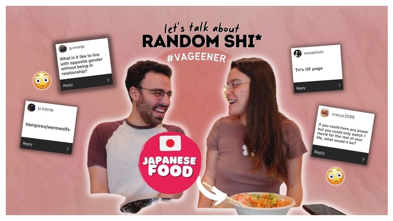 let's talk about random shi* (japanese mukbang!!) - YouTube
