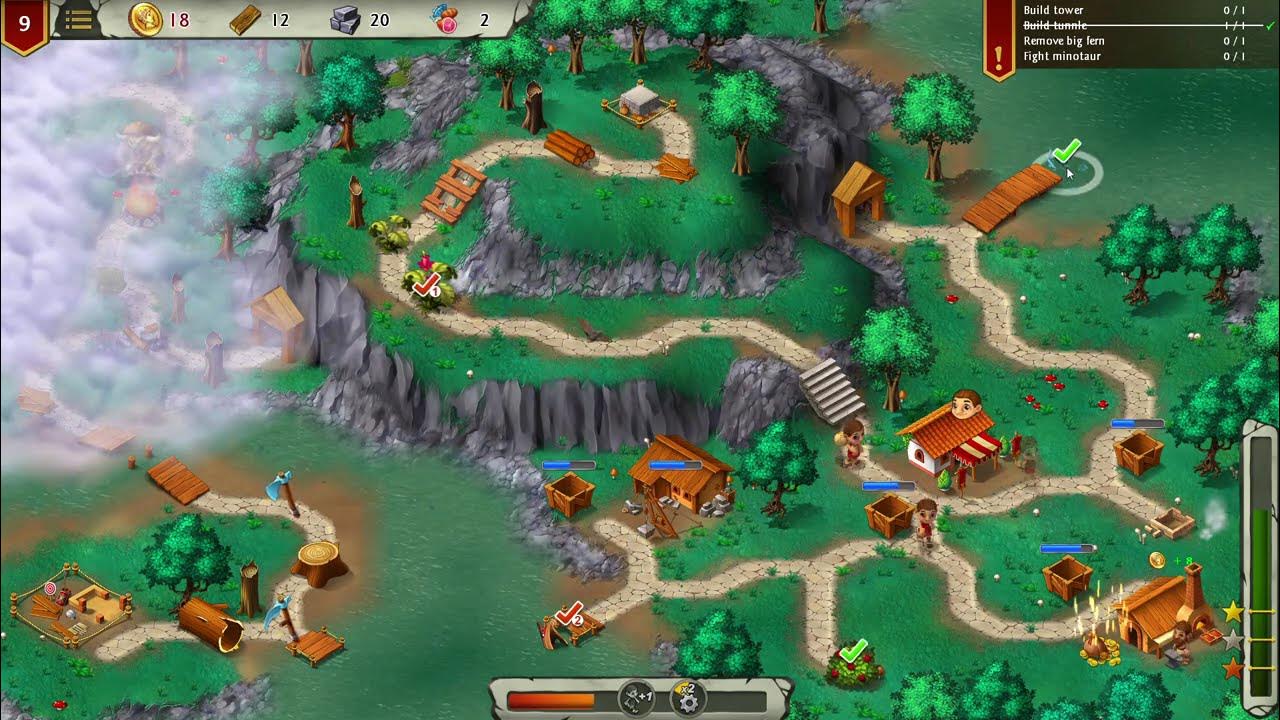 Heroes of Rome 2: The Revenge of Discordia - Level 9 Walkthrough Guide - YouTube