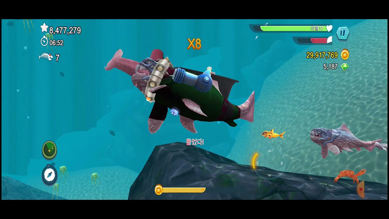 Hungry Shark Evolution - Big Daddy - Another Flight Enemies - YouTube
