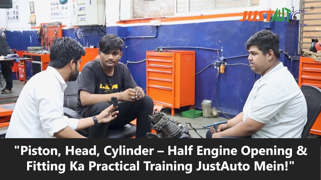 BS6 2 Wheeler Repair Training // May Batch // Practical Training ...
