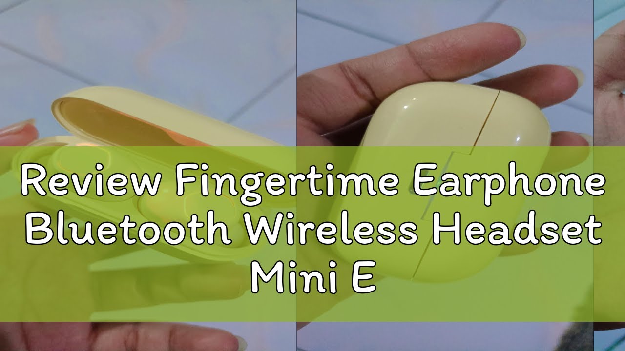 Review Fingertime Earphone Bluetooth Wireless Headset Mini Earbuds TWS ...