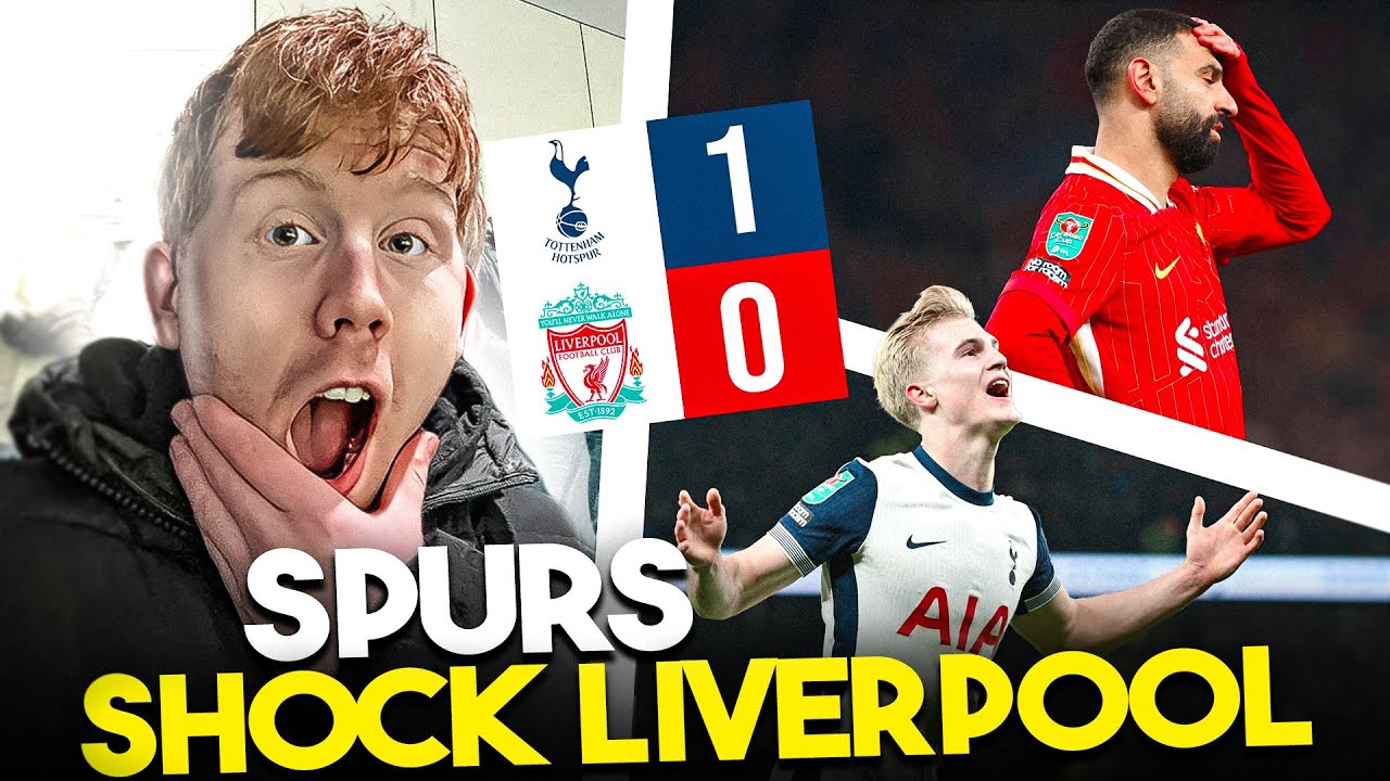 CRAZY CONTROVERSY As Spurs STUN Liverpool!! 😱 - YouTube