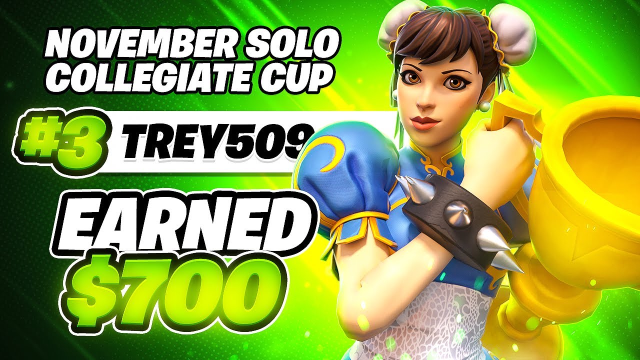 3RD PLACE IN THE FORTNITE COLLEGIATE CUP ($700) 🥉 - YouTube
