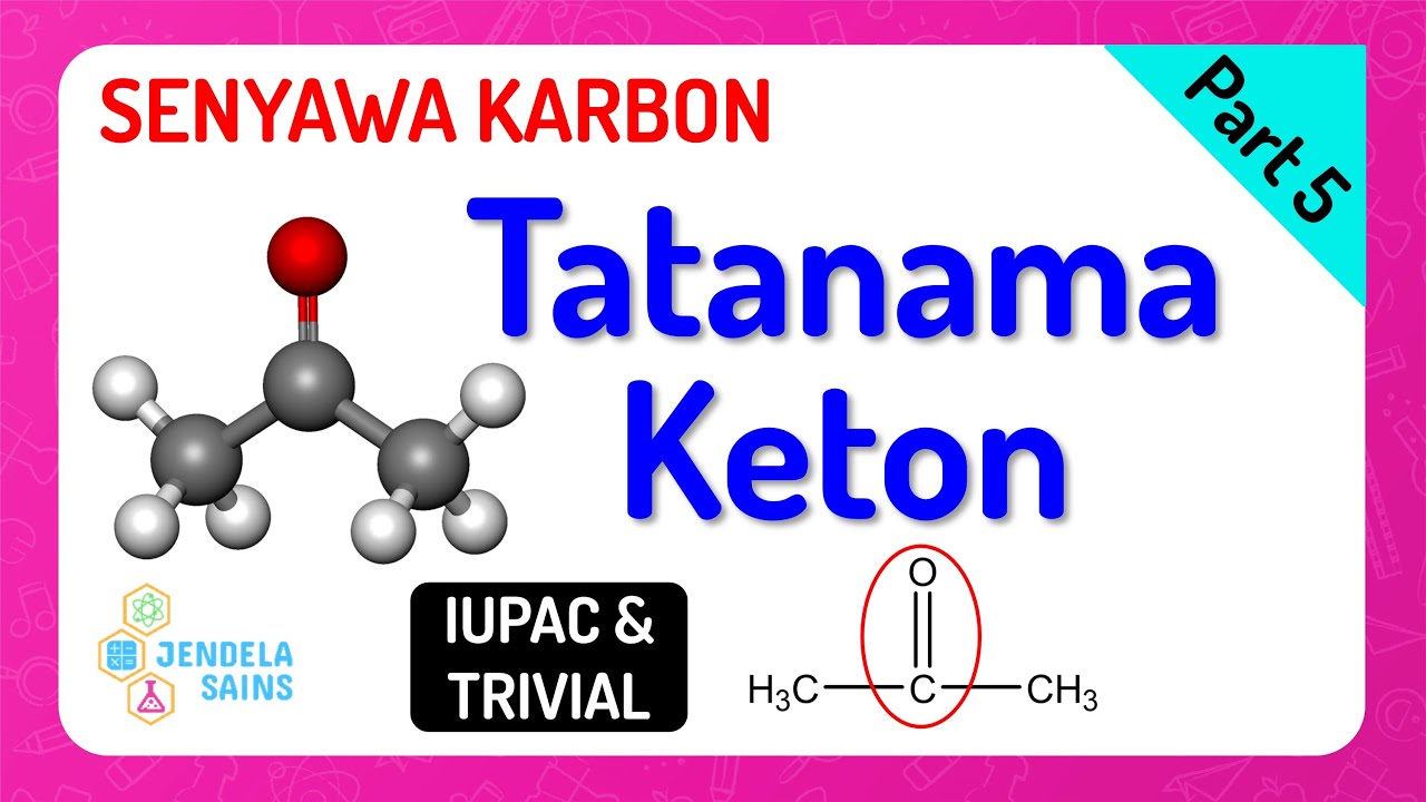 Senyawa Karbon Turunan Alkana • Part 5: Tatanama Keton / Alkanon - YouTube