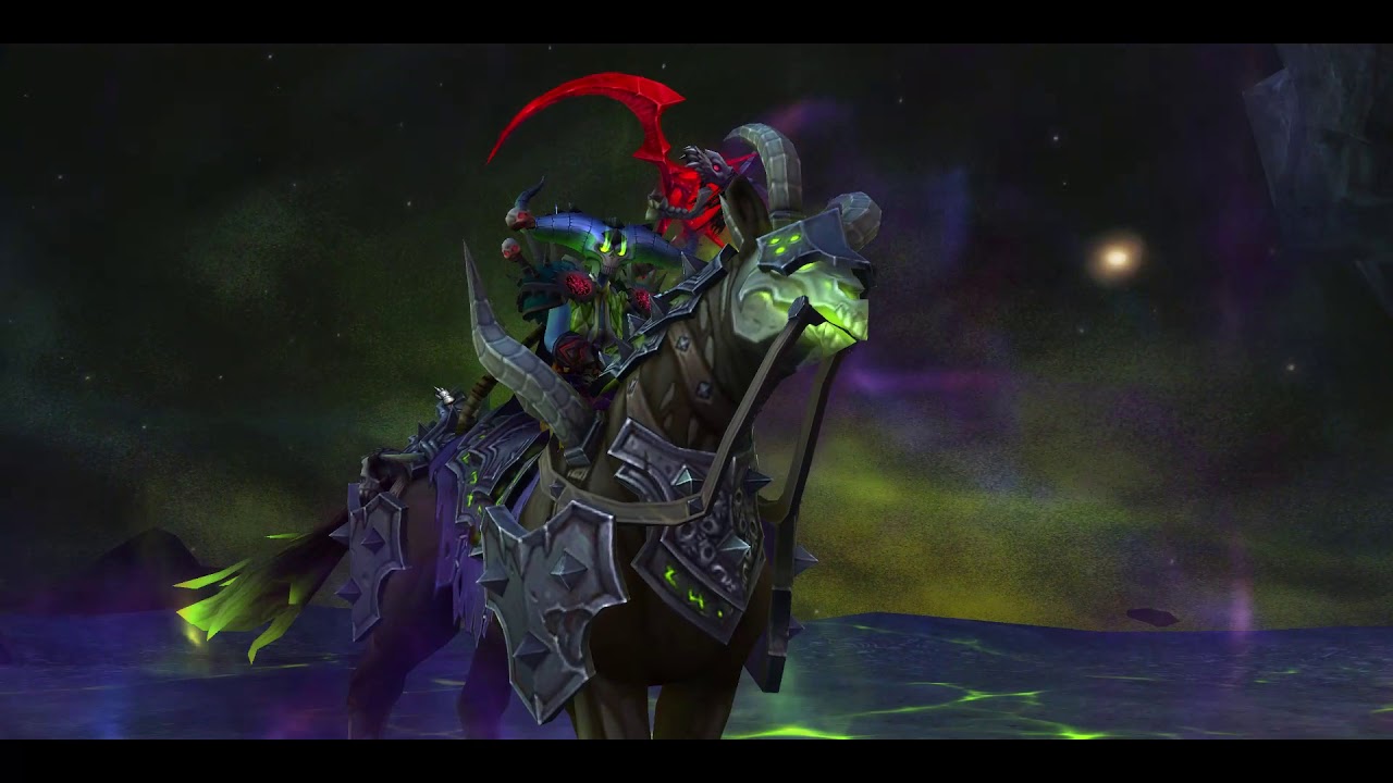 World of Warcraft - Receiving a warlock class mount - YouTube