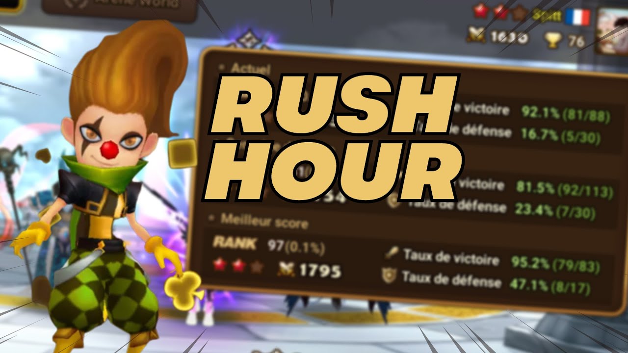 RUSH HOUR - Psamathe et Lushen, toujours des valeurs sûres - YouTube