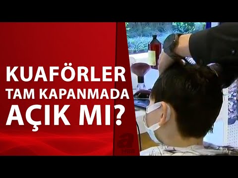 Berberler, Kuaförler Yasaktan Muaf Mı? Berberler ve Kuaförler Açık Mı Kapandı Mı? / A Haber