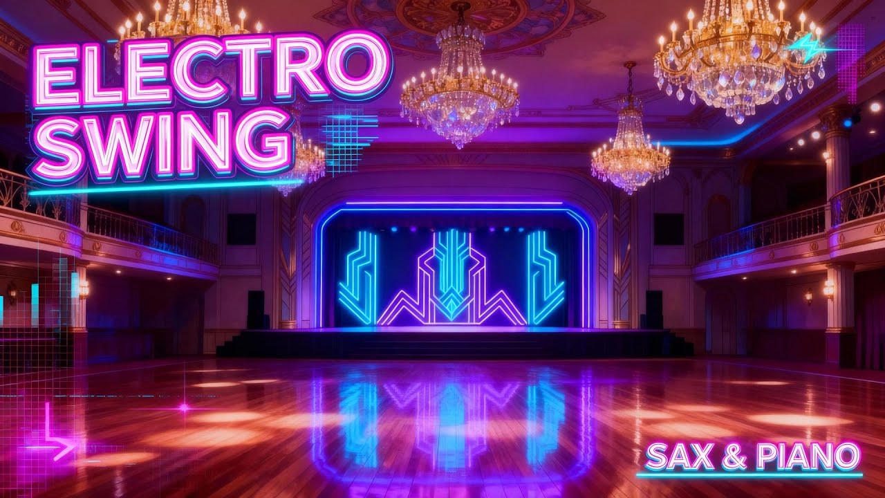 【Electro Swing / Swing House】Sax & Piano Nu-Jazz | Vintage Funk Grooves ...