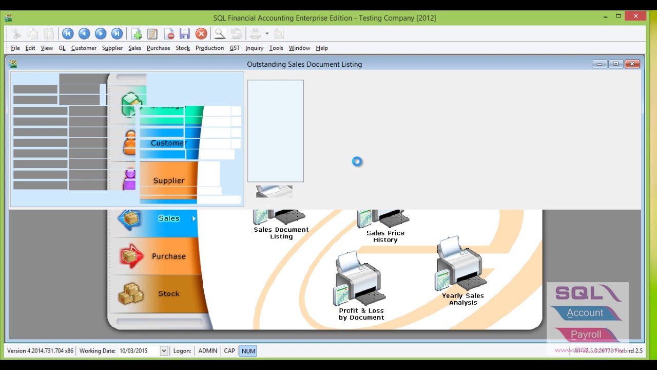 4.3b Partial Delivery in SQL Accounting System - YouTube