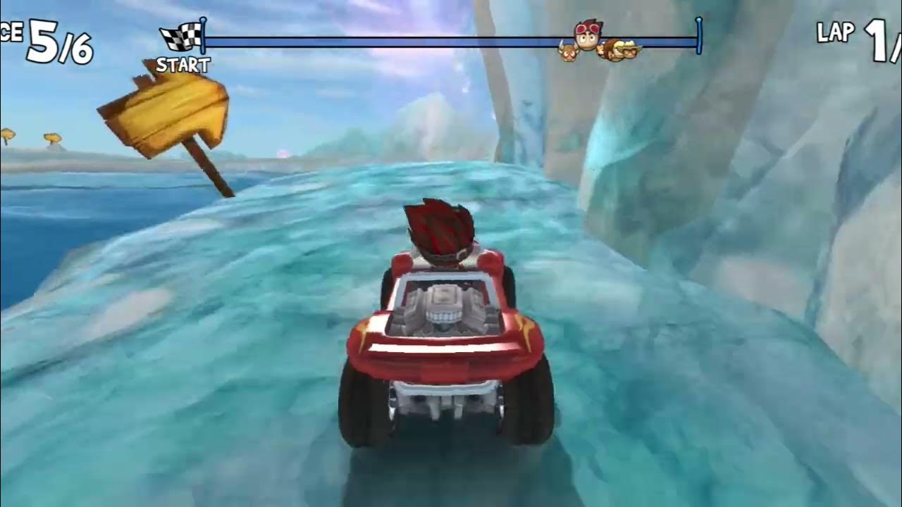 Chowder Bowl 11th Level in Beach Buggy Racing - YouTube