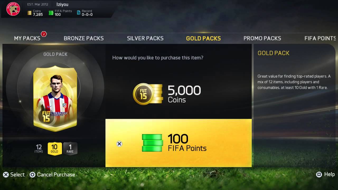 Let's Play - Fifa Ultimate Team (Pack opening and Game) - YouTube