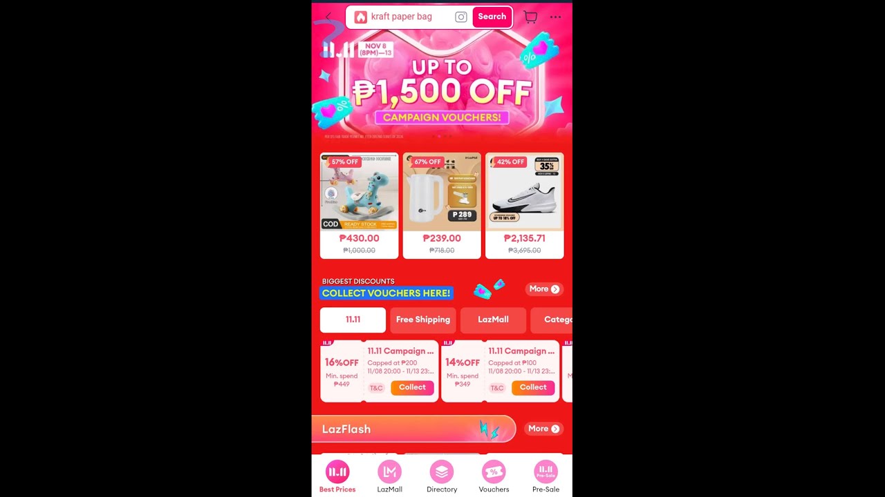 Lazada Voucher Code 11.11 2024, Lazada Philippines Sale November - YouTube