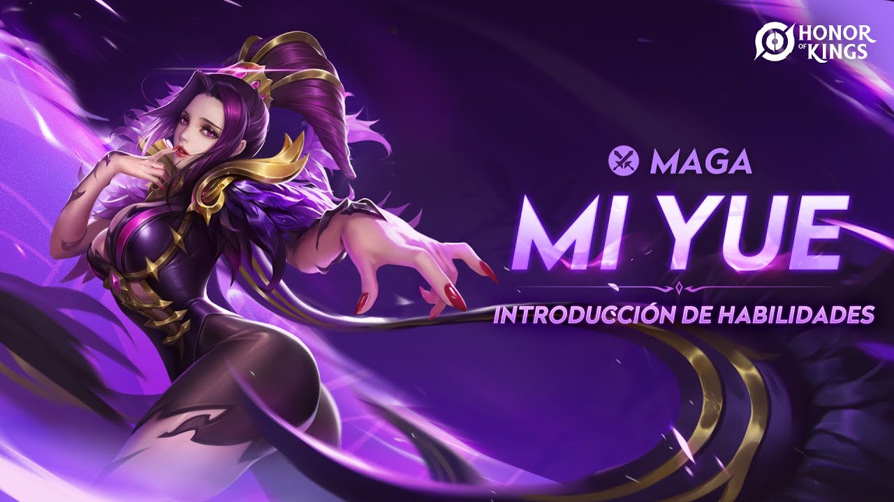 Honor of Kings | Mi Yue, tutorial de habilidades - YouTube