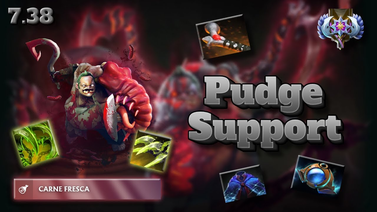 PUDGE SUPPORT 4 ¿AÚN SIRVE COMO SUPPORT EN ESTE NUEVO PARCHE 7.38 LUEGO ...