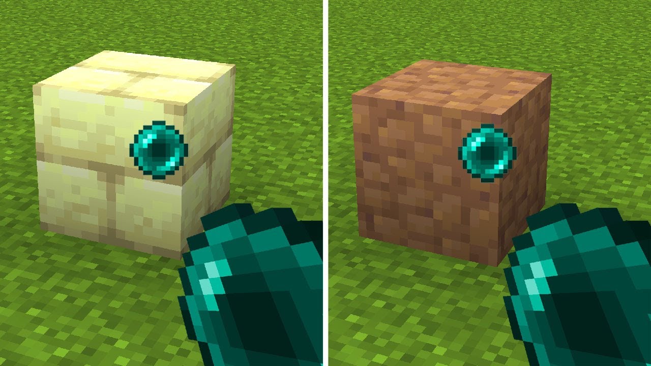 what's inside Packed Mud? what's inside End Stone Bricks? - YouTube