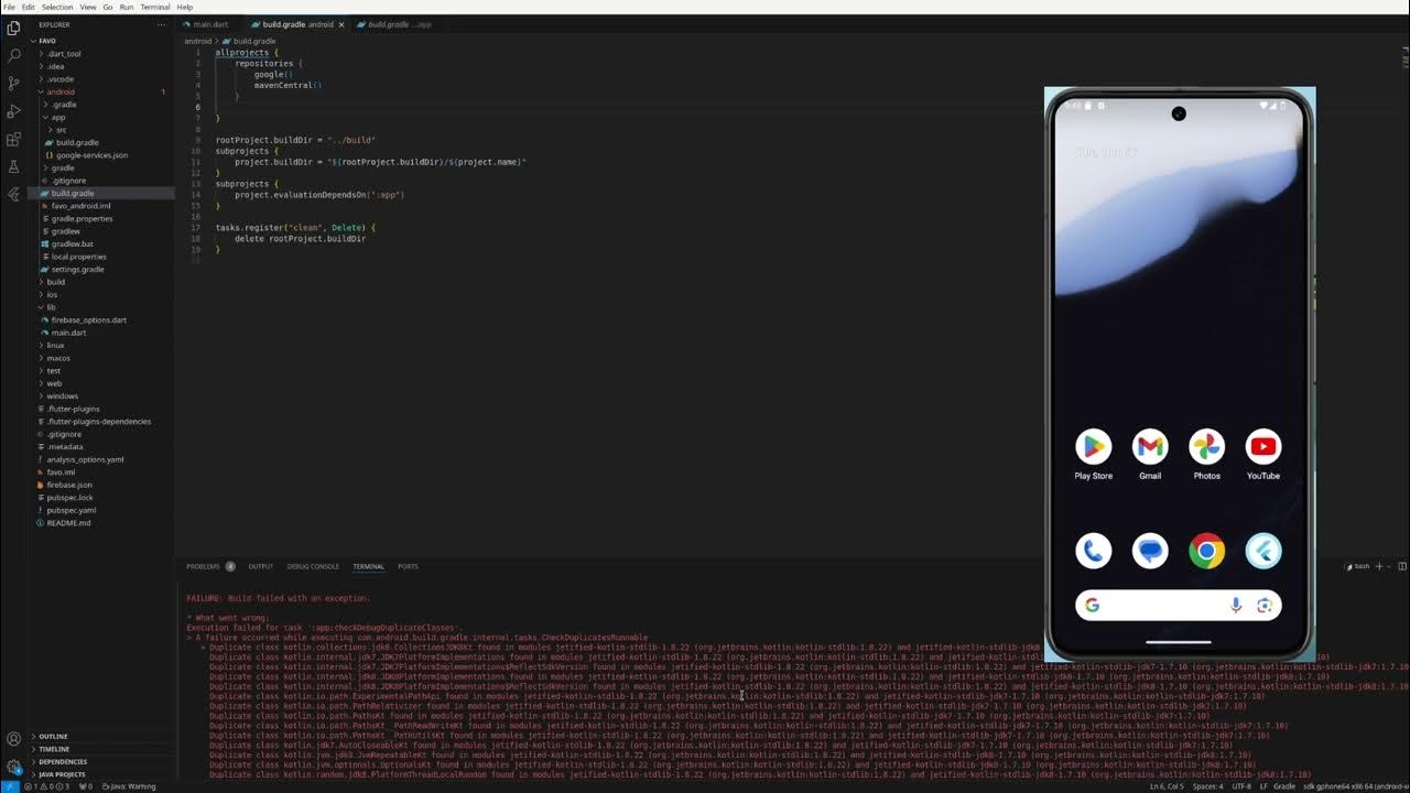 Flutter Firebase 🔥 Duplicate Class Error Fix - YouTube