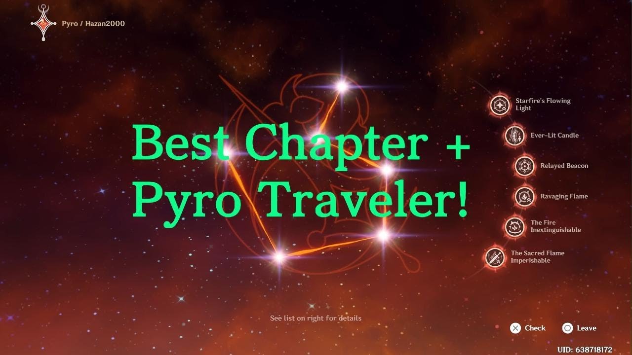 Genshin Impact Best Chapter Plus PYRO TRAVELER!! - YouTube