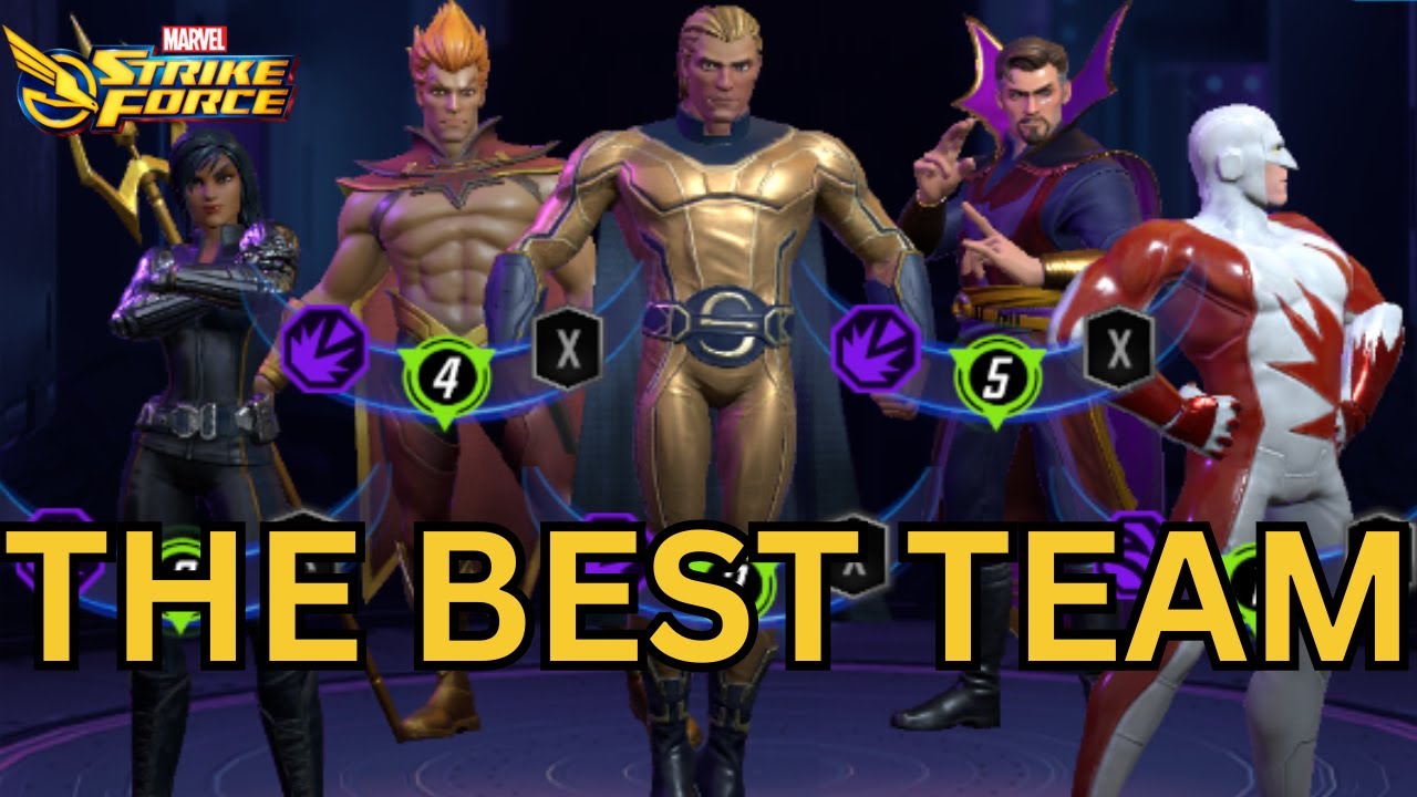 THIS TEAM ONE SHOTS EVERYTHING | COSMIC CRUCIBLE | MARVEL Strike Force ...