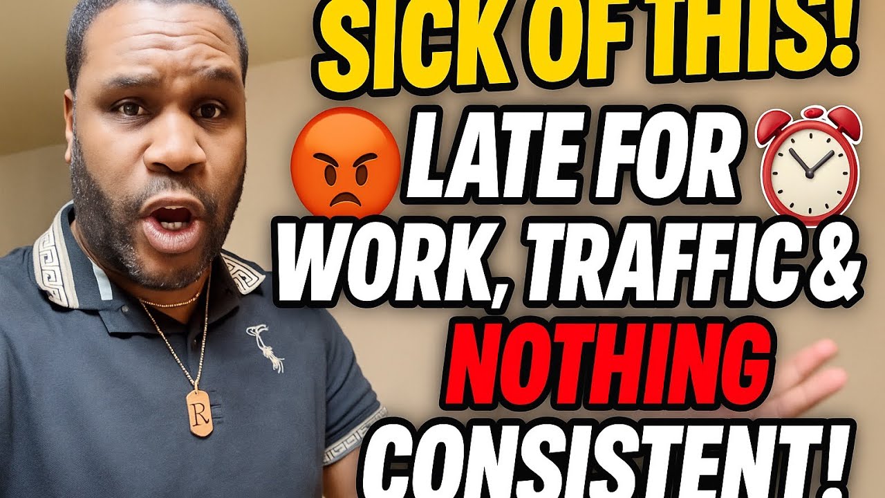Late for Work Again | Traffic, Stress & Life Not Consistent - YouTube