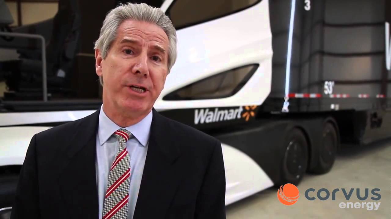 Walmart WAVE Hybrid Truck using Corvus Energy battery modules - YouTube