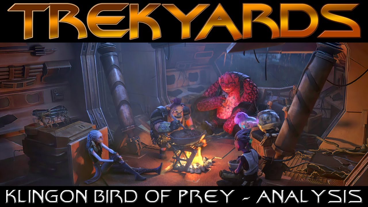 Klingon Bird of Prey Interior/Exterior - Breakdown (Prodigy) - YouTube