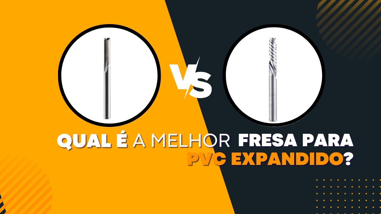 Qual é a melhor fresa para o PVC Expandido? - YouTube
