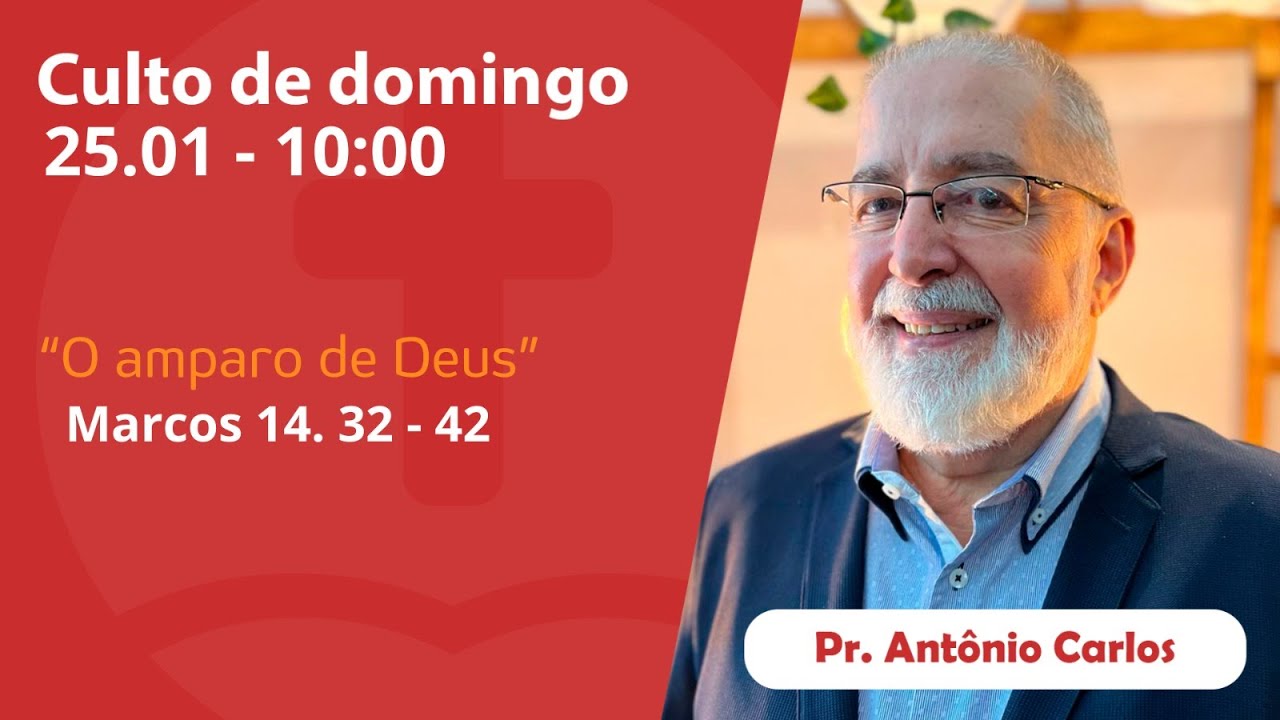 "O amparo de Deus" - Marcos 14.32 - 42 - YouTube