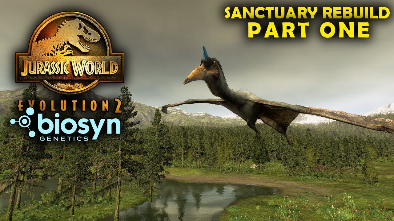 REBUILDING BIOSYN SANCTUARY! Biosyn Park Build Ep #1 | Jurassic World ...