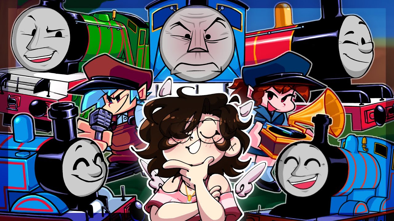 TRAINS EVERYWHERE | FNF: BIG ENGINE BRAWL (Friday Night Funkin) - YouTube