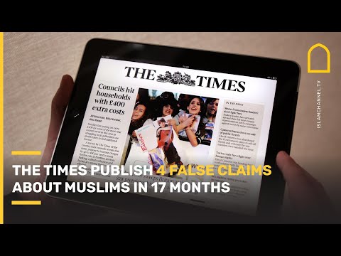 FAKE NEWS!! UK newspaper publishes FOUR FALSE CLAIMS about Muslims in 17 months