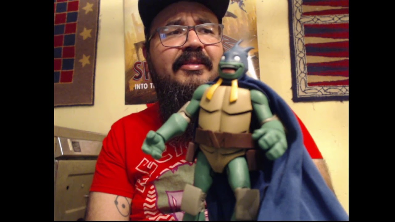 SDCC 2019 Batman VS TMNT Mikey as Batman Unboxing (Español) - YouTube