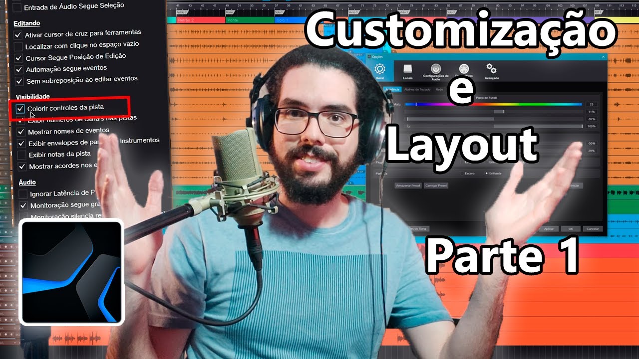 Customizando a Aparência e o Layout do Studio One 5 (Parte 1) - YouTube