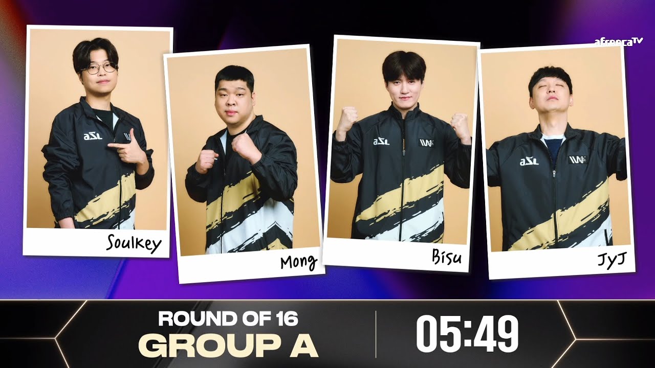 [ENG] ASL S17 Ro.16 Group A (Bisu, Soulkey, JYJ and Mong) - ASL English (StarCastTV English ...