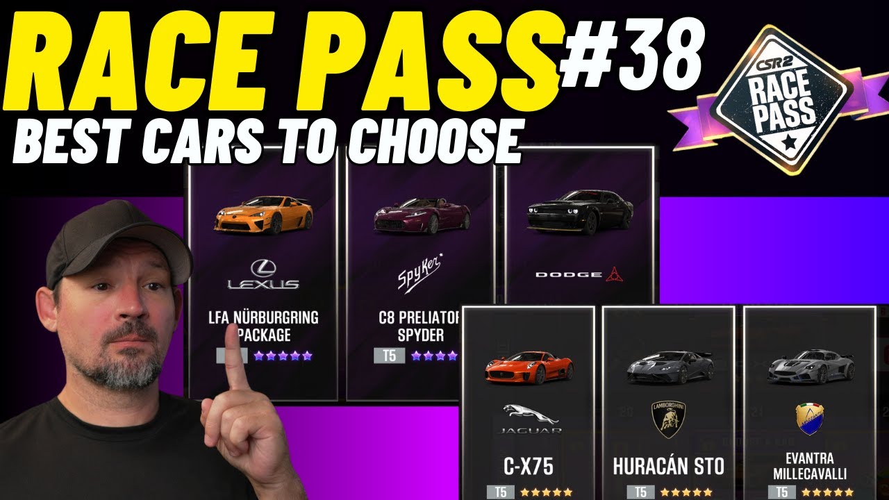 Race pass 38 | Which Cars To Choose | Which to Avoid | CSR2 Racing ...