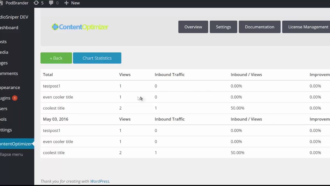 Content Optimizer Demo - YouTube